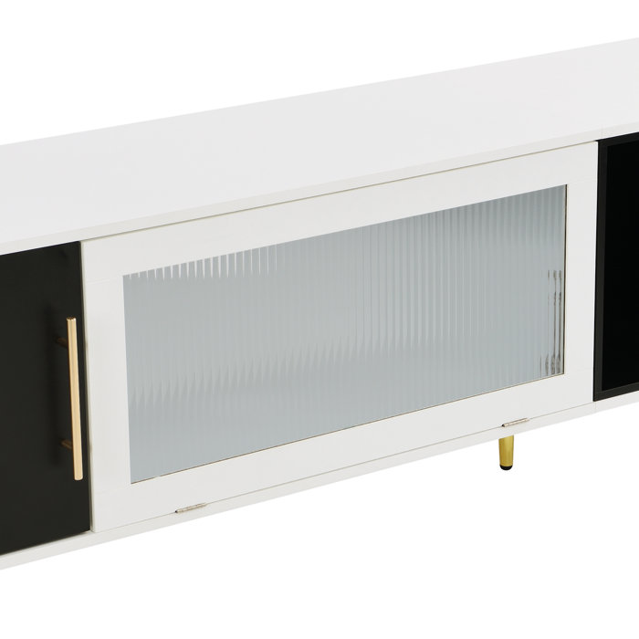 Mercer41 Burvale 78.7'' Media Console | Wayfair
