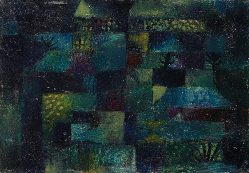 George Oliver "Terraced Garden" by Paul Klee - Gallery Wrap Canvas Wall ...