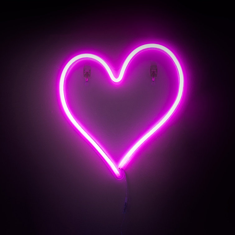 Isabelle & Max Aytana 33cm LED Neon Sign | Wayfair.co.uk
