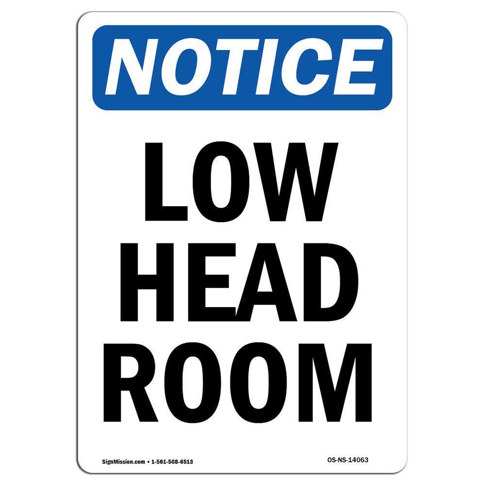 SignMission Low Head Room Sign | Wayfair