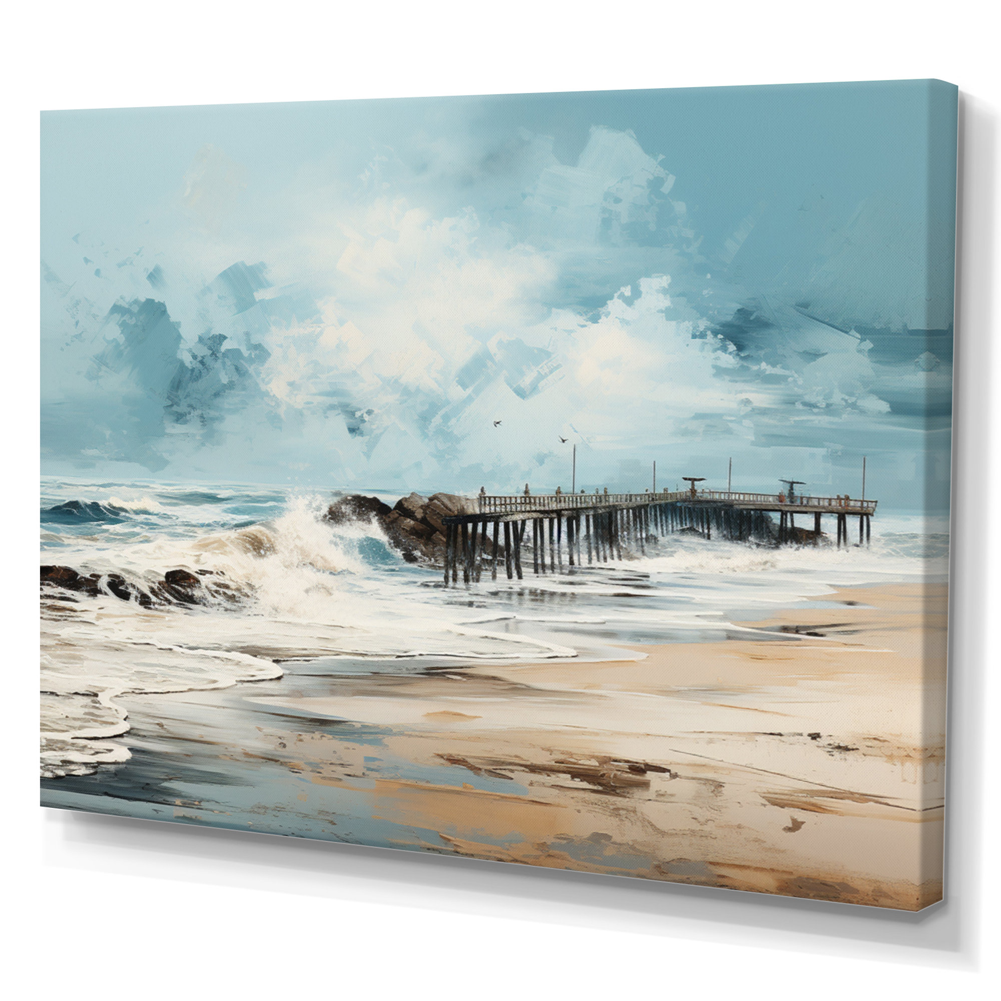 Dovecove Pier Abstract Pier an III - Print | Wayfair