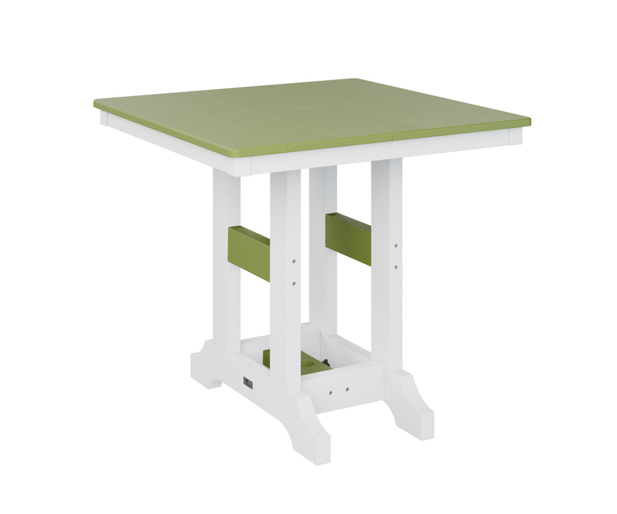 Berlin Gardens Garden Classic 33″ Square Bar Table | Wayfair