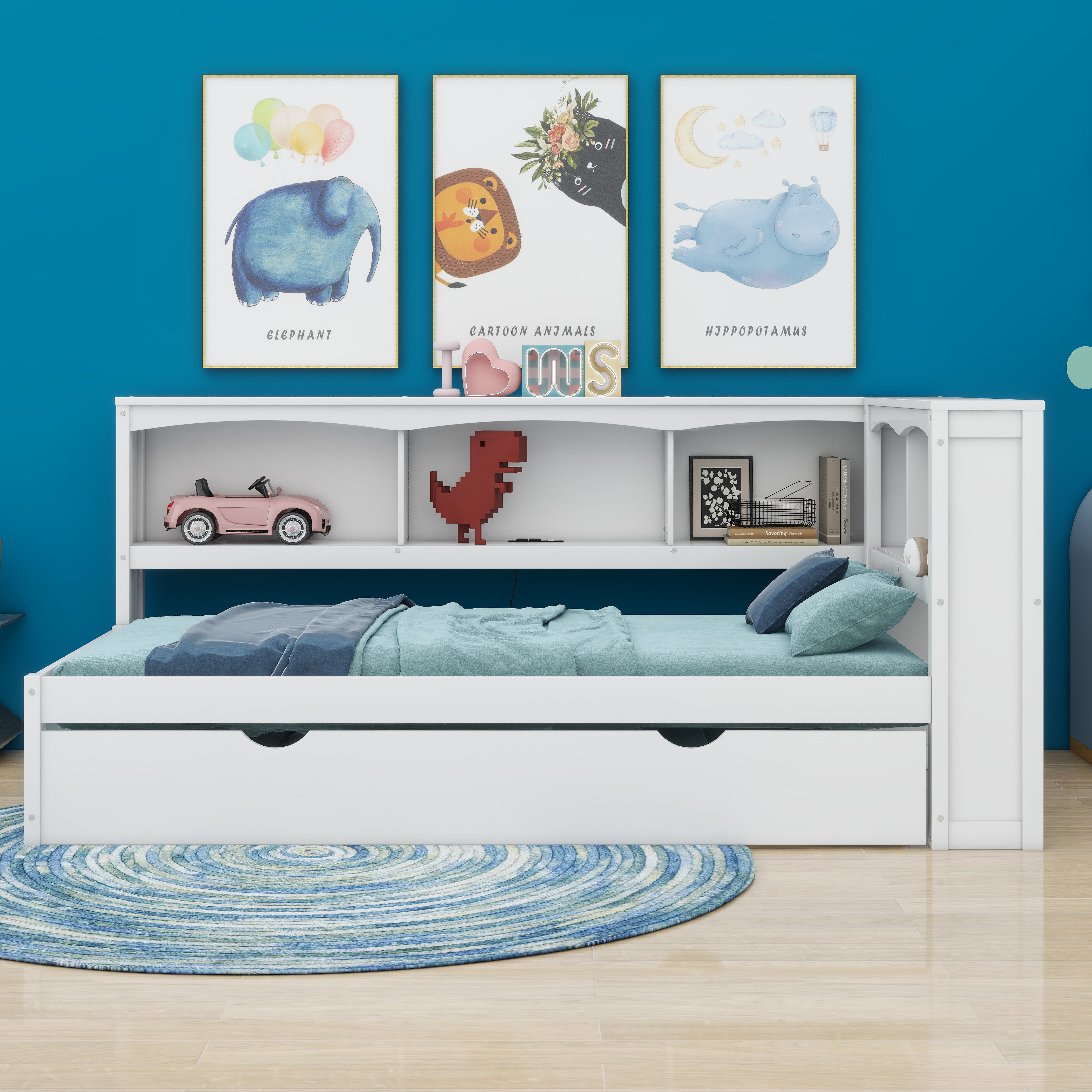 Red Barrel Studio® Ewens Platform Storage Bed | Wayfair
