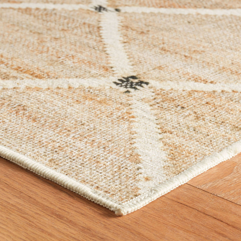 Dash and Albert Rugs Kali Natural Machine Washable Rug & Reviews | Wayfair