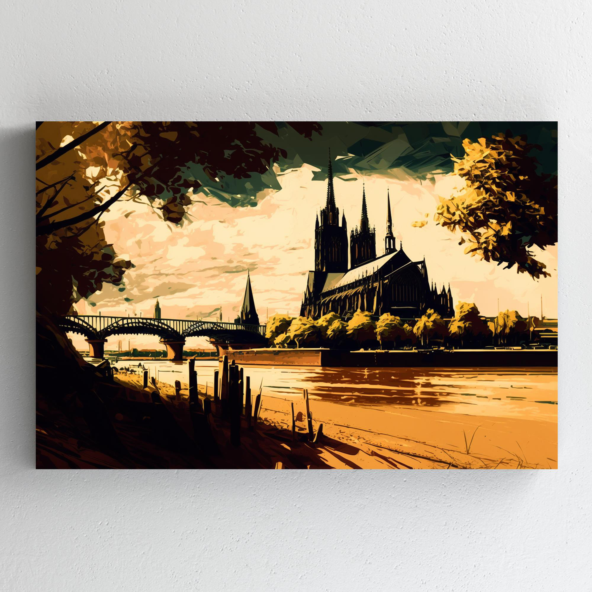 Winston Porter " Castle By The River In Stuttgart " | Wayfair