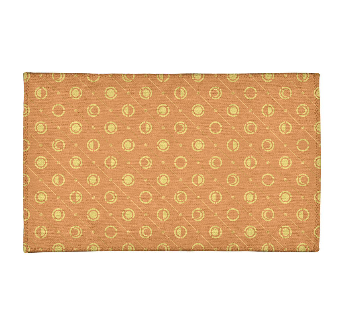 Bless international Chenille Light Yellow Rug | Wayfair