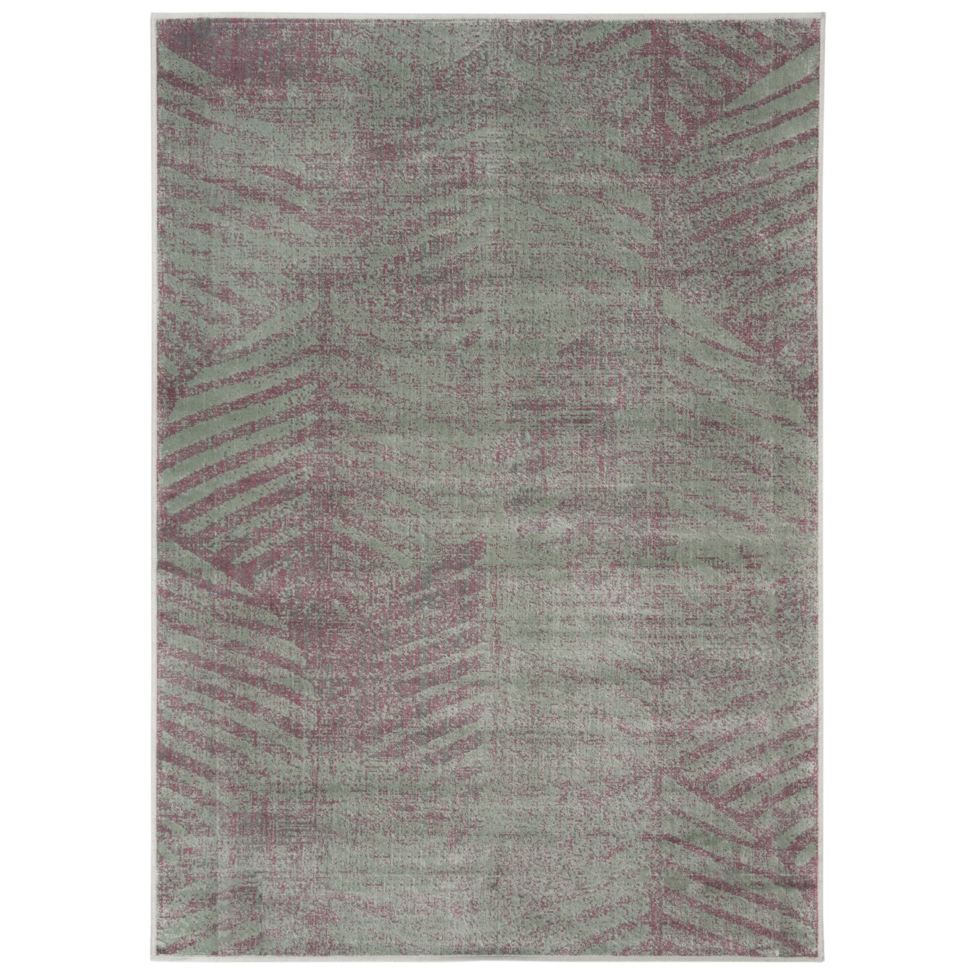 Birch Lane™ Birch Lane Abstract Beige/Gray Area Rug | Wayfair
