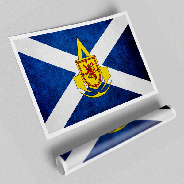 East Urban Home Scottish Guild Flag - No Frame Art Prints | Wayfair.co.uk