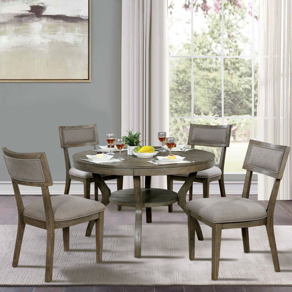 August Grove® Table de salle à manger Aaronveer - Wayfair Canada