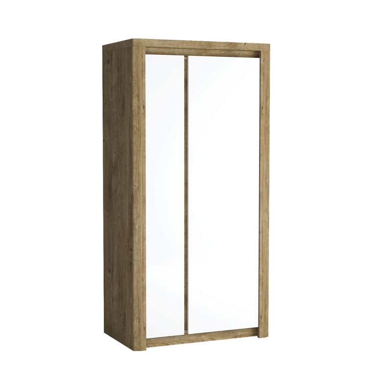 Metro Lane Bascomb Manufactured Wood Wardrobe | Wayfair.co.uk