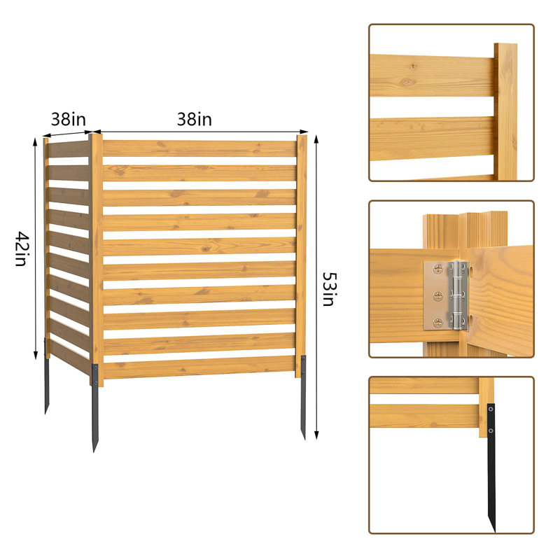 HomLux Outdoor Privacy Fence Screen & Reviews | Wayfair