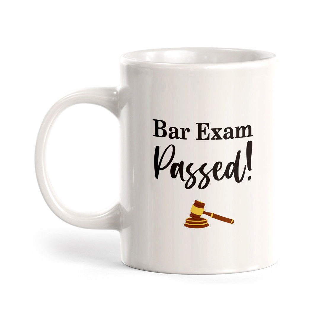 Trinx Alaina Bar Exam Passed! Coffee Mug | Wayfair