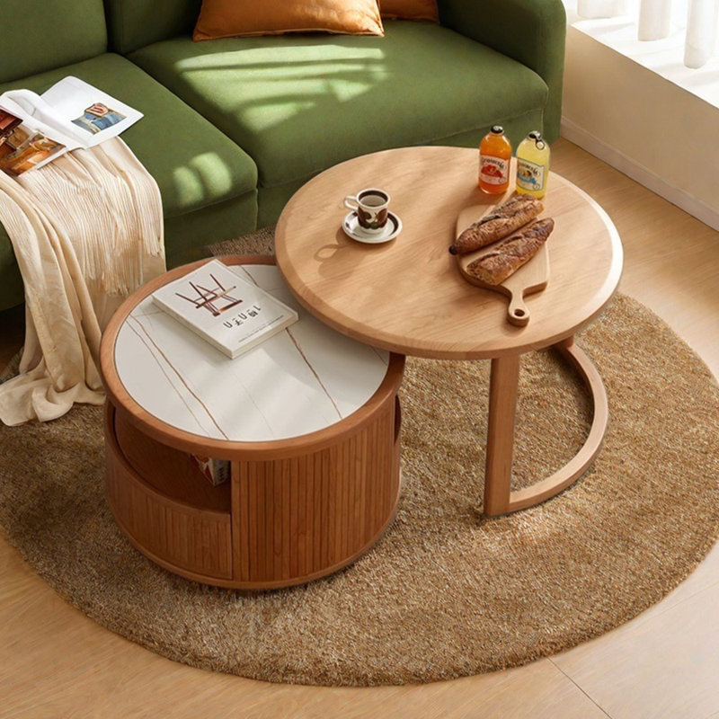 The Invincibles home Modern Minimalist Coffee Table with Storage | Wayfair