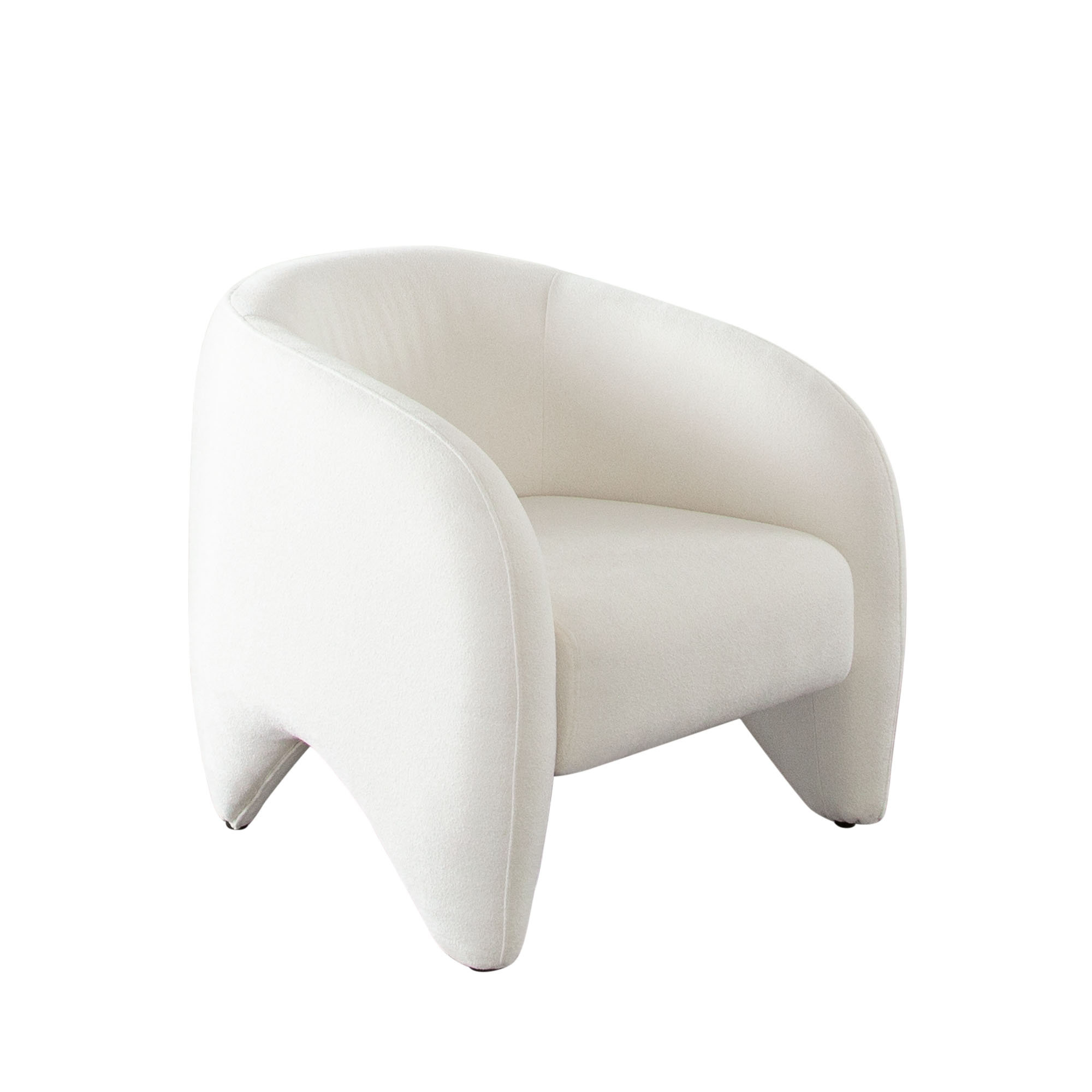 Diamond Sofa Link Accent Chair In Elite Ivory Fabric By Diamond Sofa ...