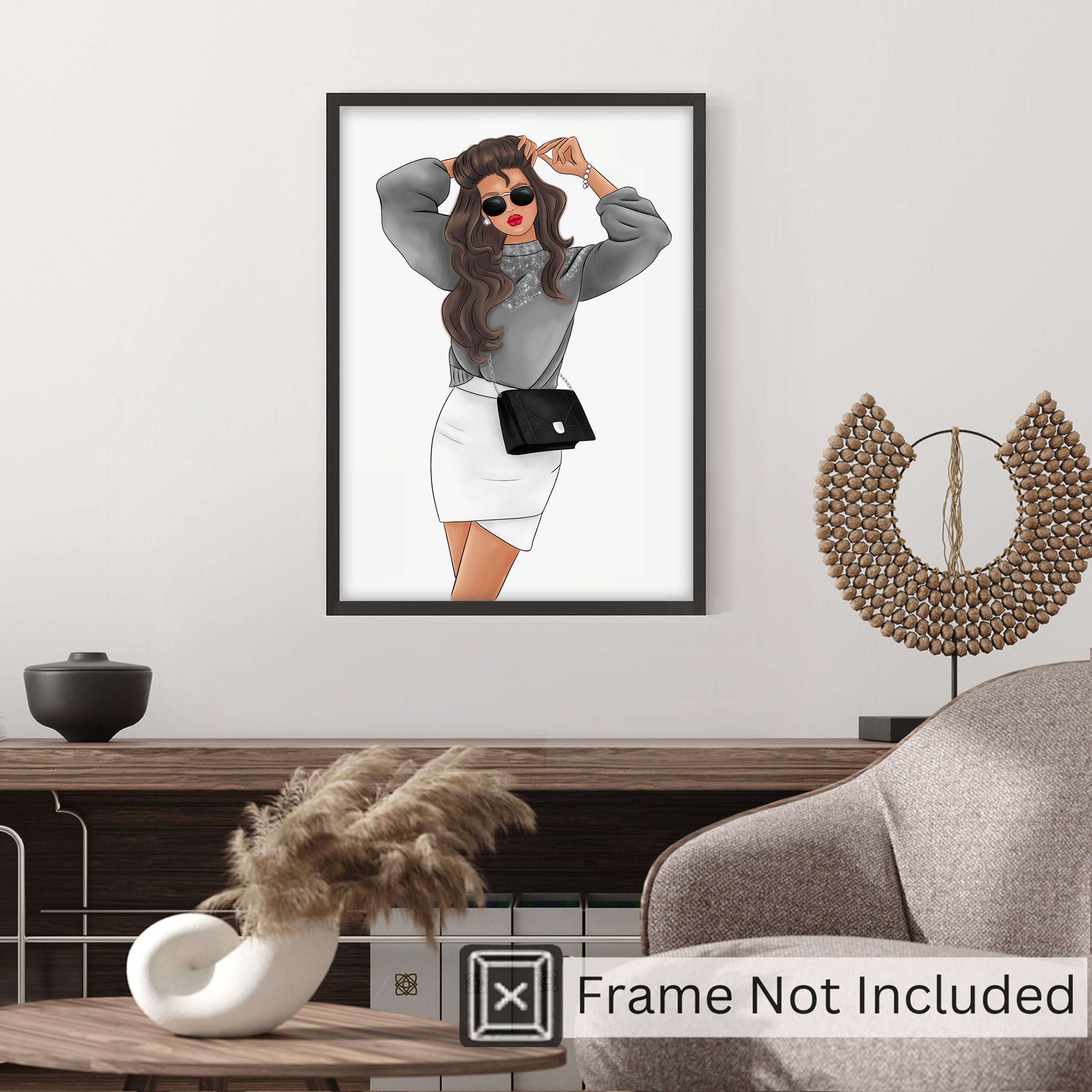 Winston Porter Fashion and Glam Fashion Boss Glam Unframed Art Print ...