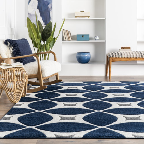 9' x 12' Navy Area Rugs You'll Love | Wayfair