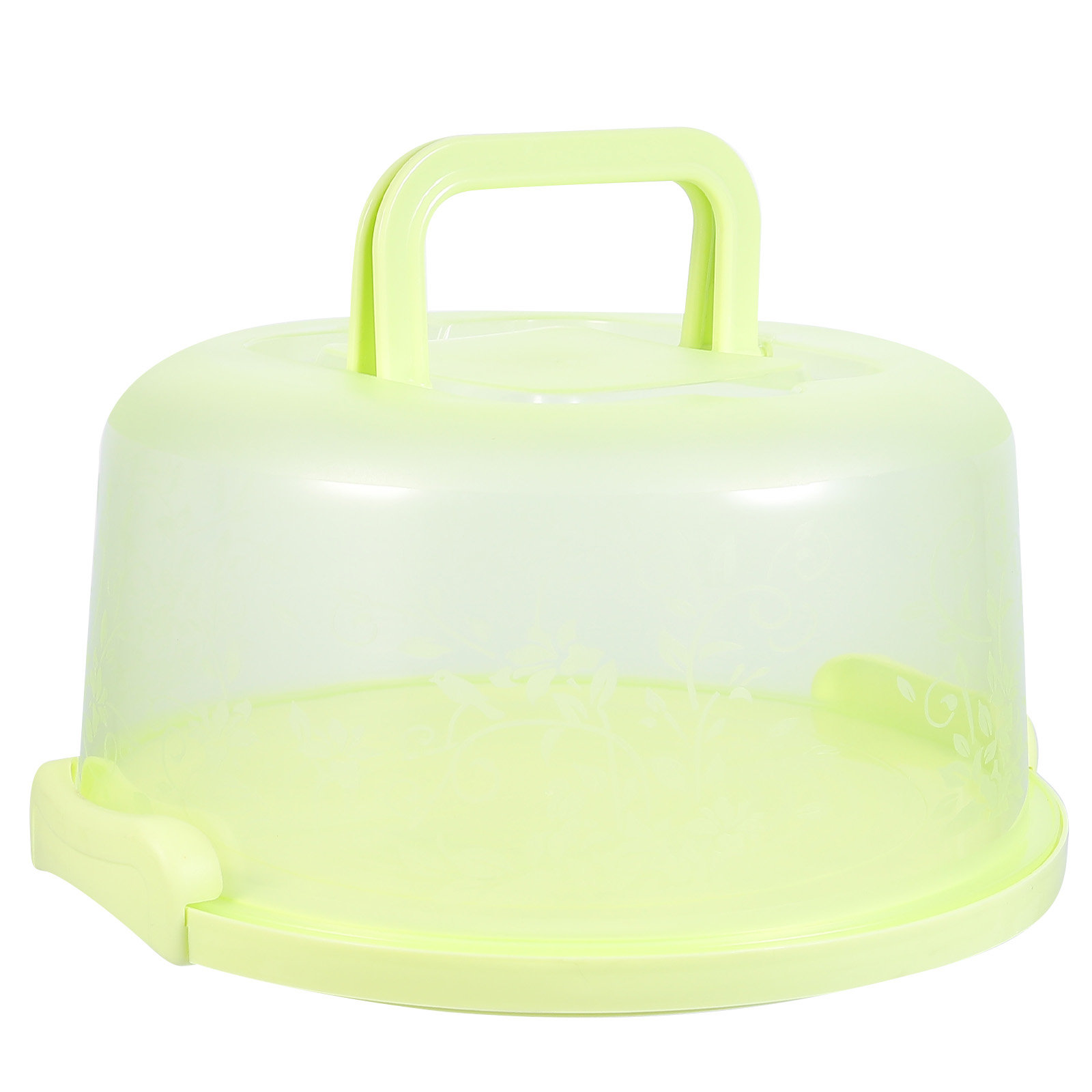 Ebern Designs Handheld Cake Holder Portable Round Cupcake Carrier Cake ...