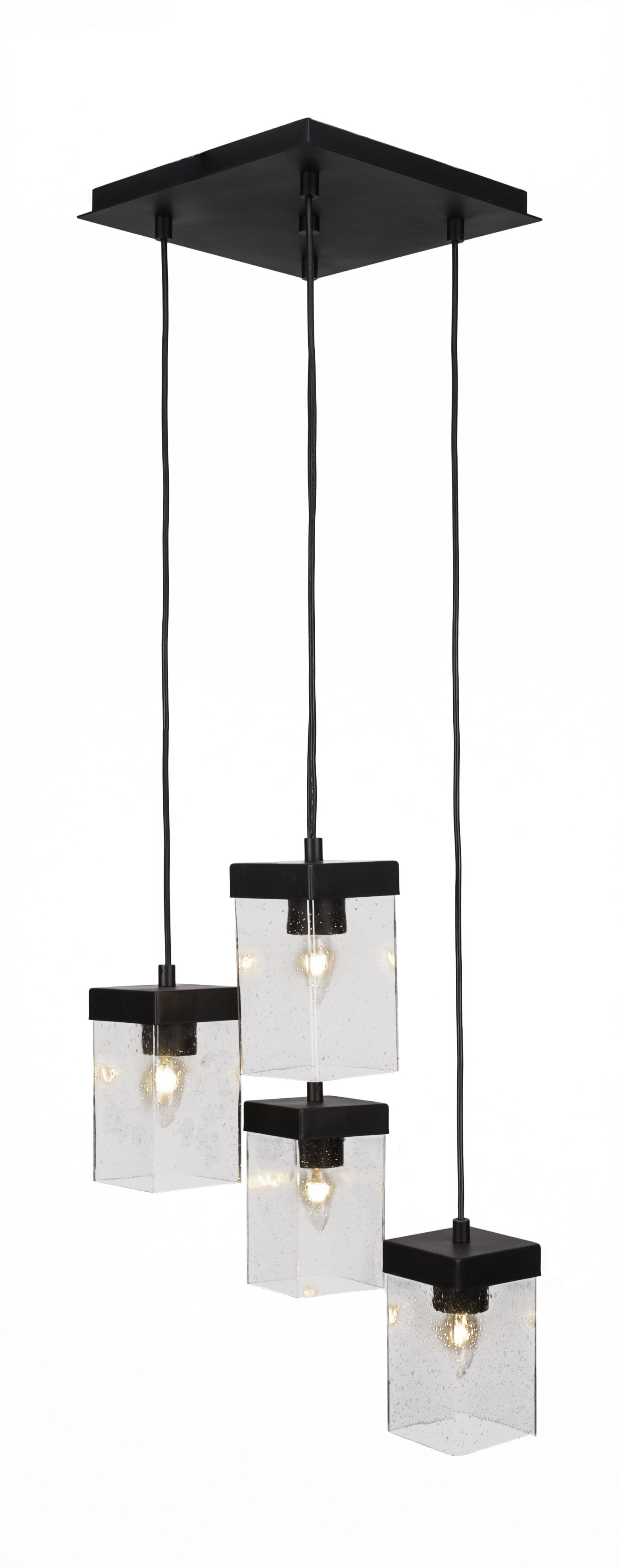 Ebern Designs Nouvelle 4 Light Cord Hung Cluster Pendalier - Wayfair Canada