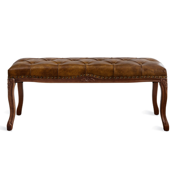Lark Manor™ Arthurine Faux Leather Bench & Reviews | Wayfair