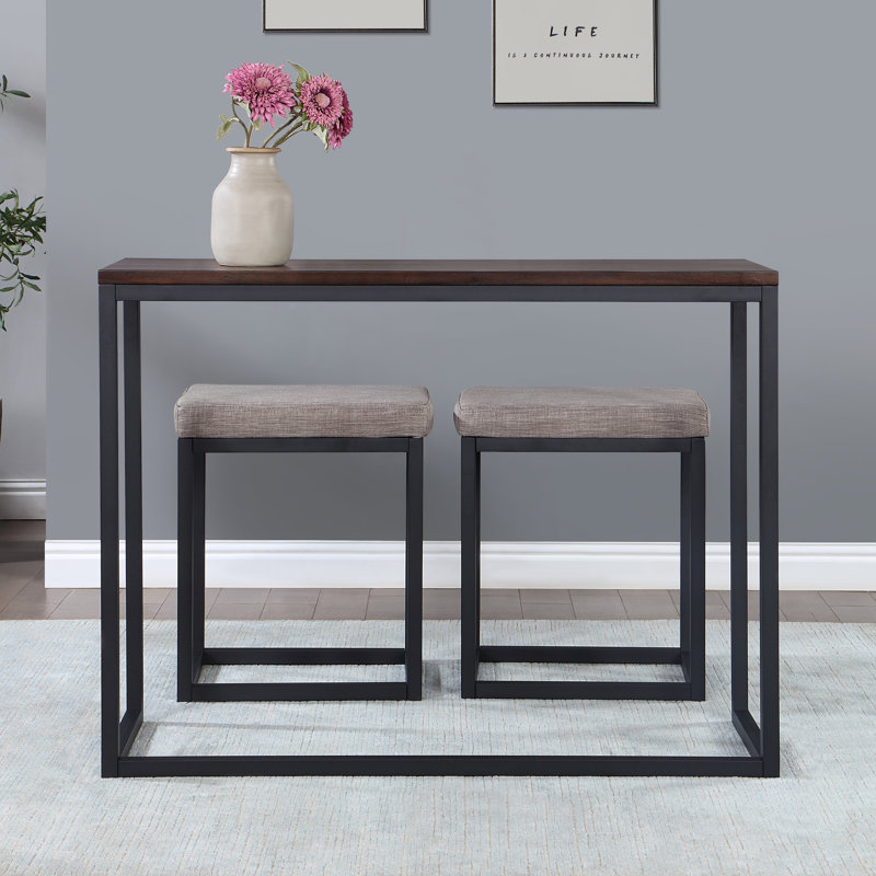 17 Stories 2 - Person Counter Height Bar Set "& Reviews" | Wayfair