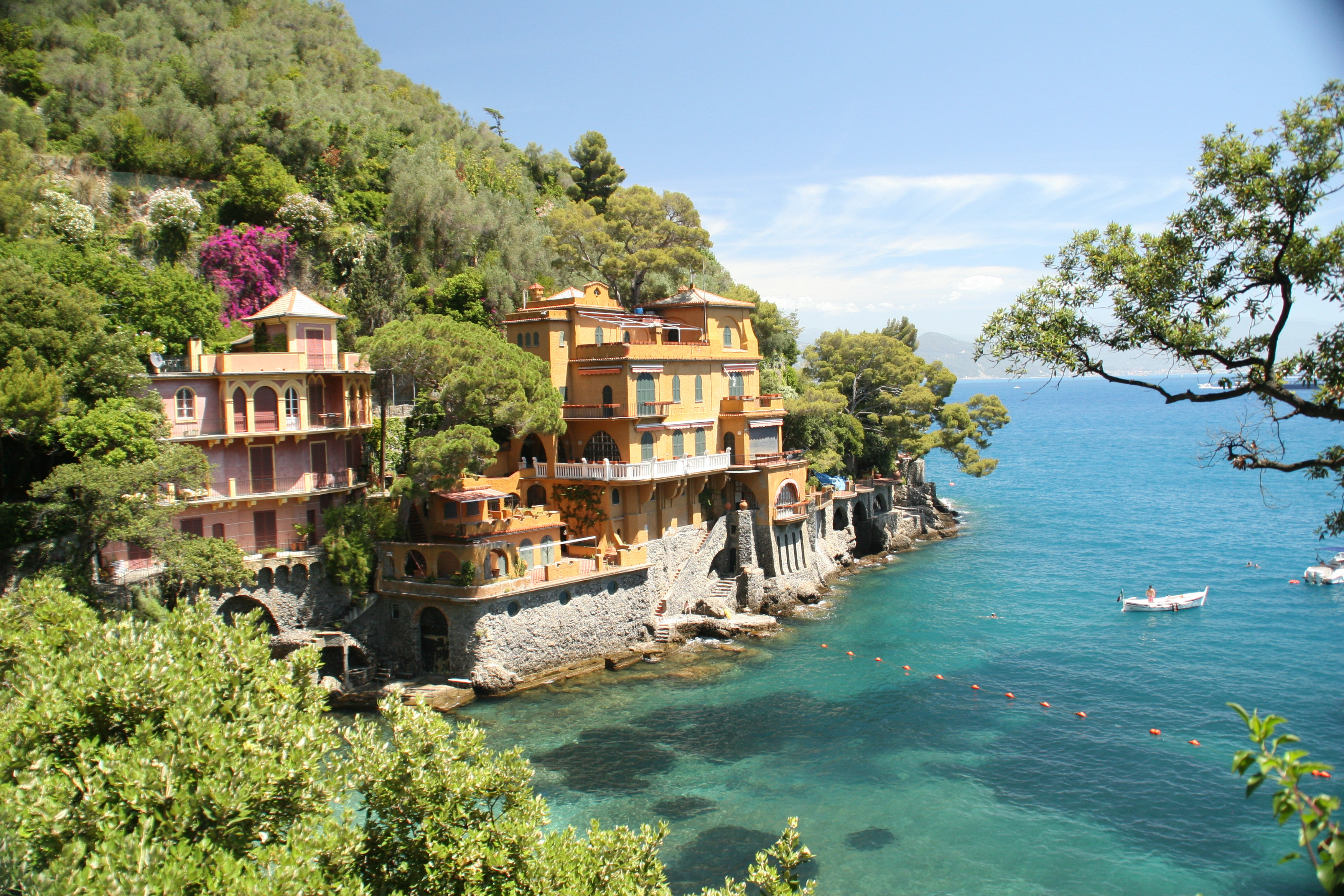 Ebern Designs Portofino, Italy Coastline by Walterspina - Wrapped ...