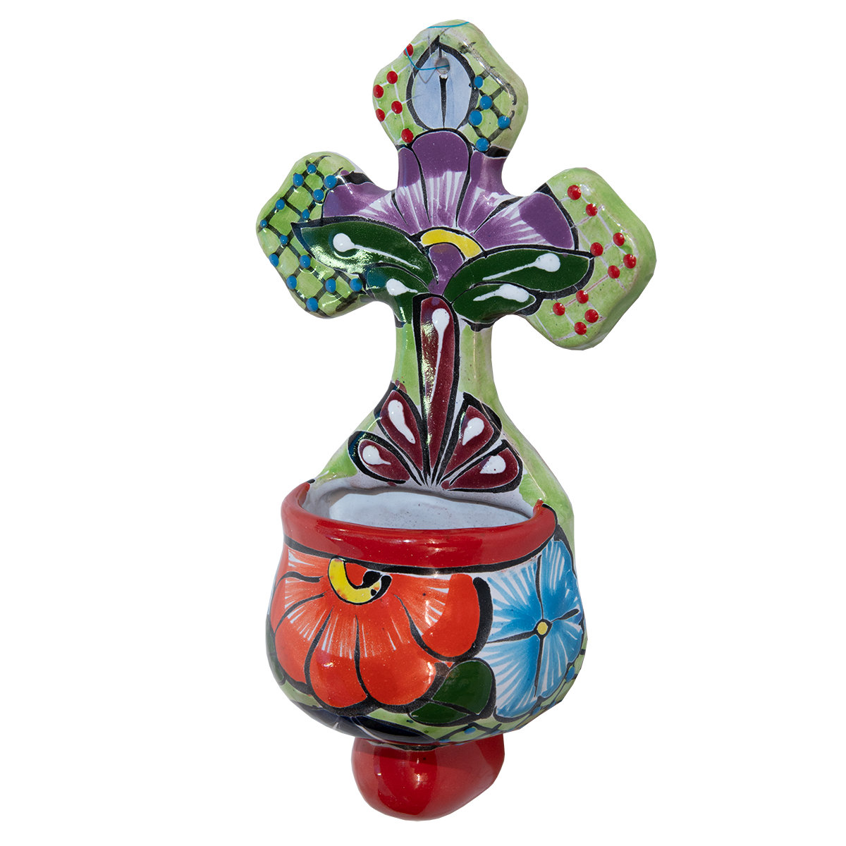 Bungalow Rose Talavera Holy Water Font | Wayfair