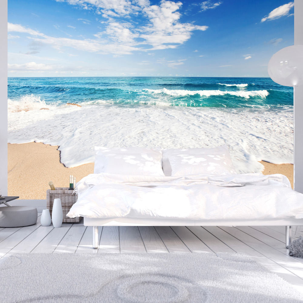 Highland Dunes Anary By the Sea Wall Mural | Wayfair