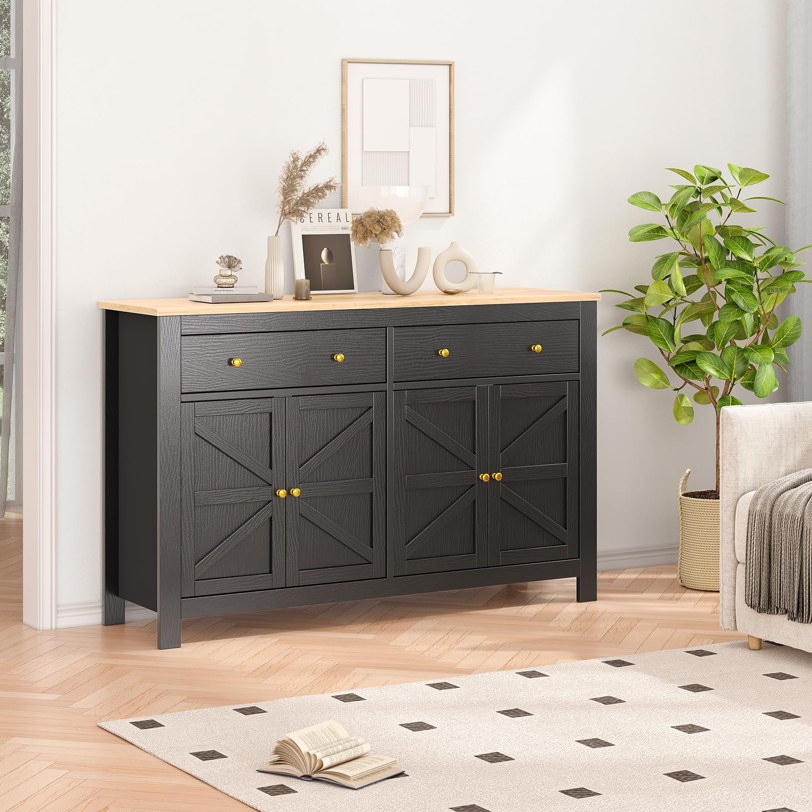 Gracie Oaks Fuaad Dining Cabinet - Wayfair Canada