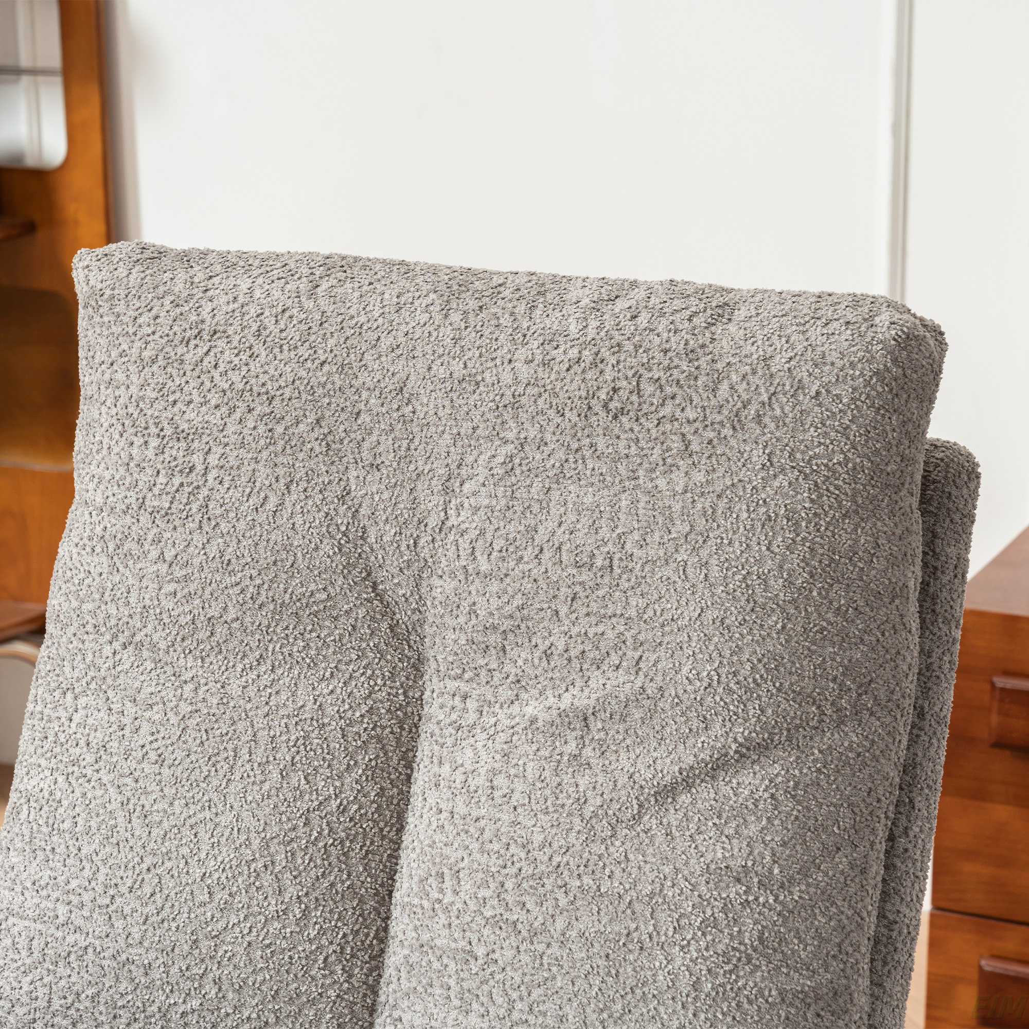 Ophelia & Co. Accent Rocking Chair With Footrest High Back Rubber Wood ...