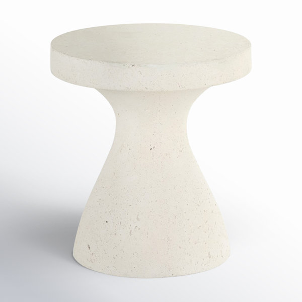 Joss & Main Dodger Round Concrete Outdoor Side Table & Reviews | Wayfair