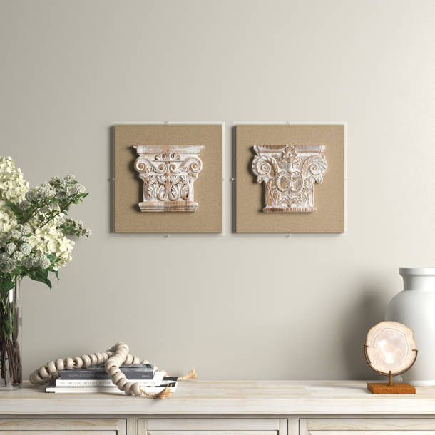 Greyleigh™ Historical Buildings I, II, III And IV Framed On Paper 4 ...