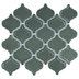 Supreme Tile Lauretta 3" x 3" Glass Arabesque Mosaic Wall Tile ...