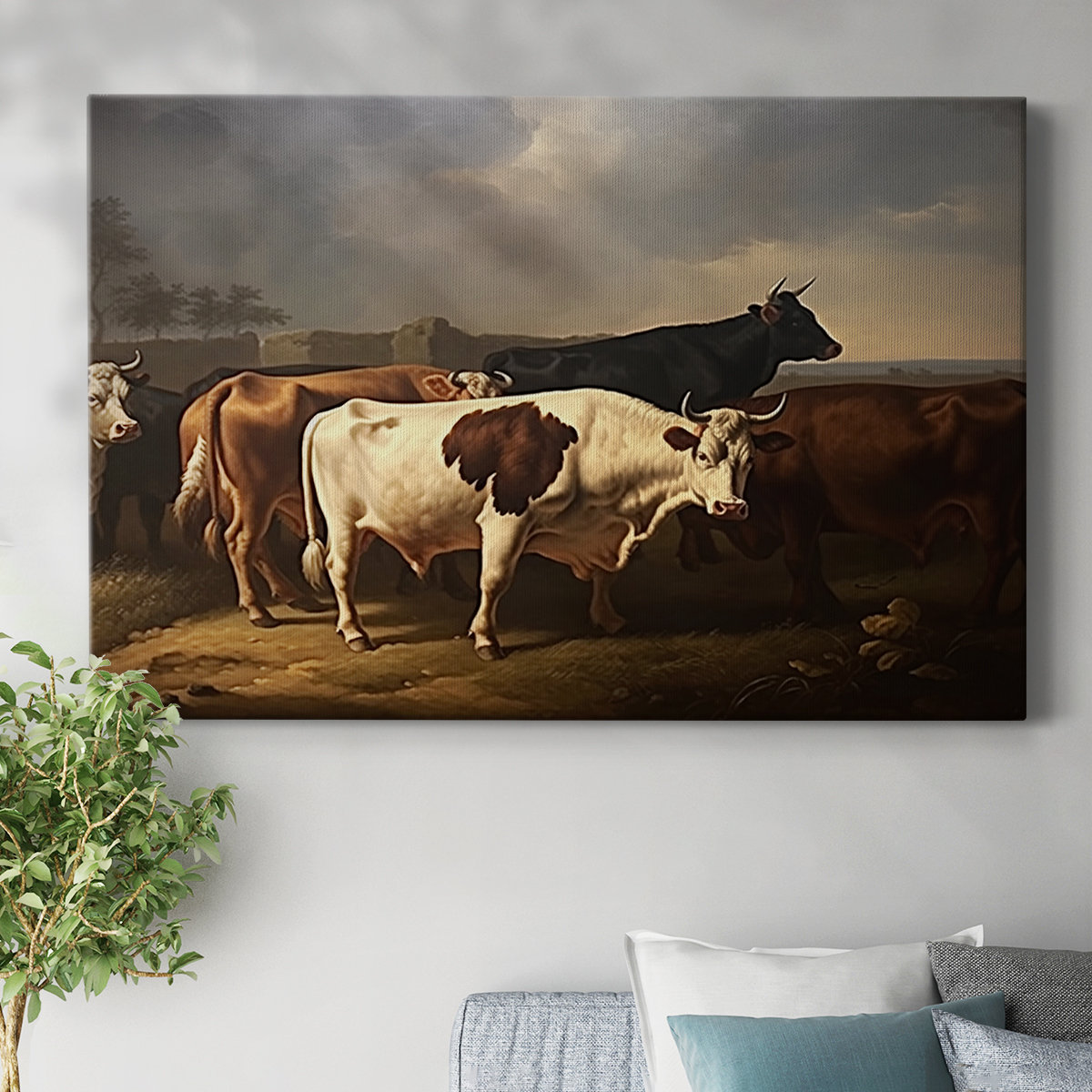 Rosalind Wheeler Animals Landscape Series CCCLXXVI | Wayfair