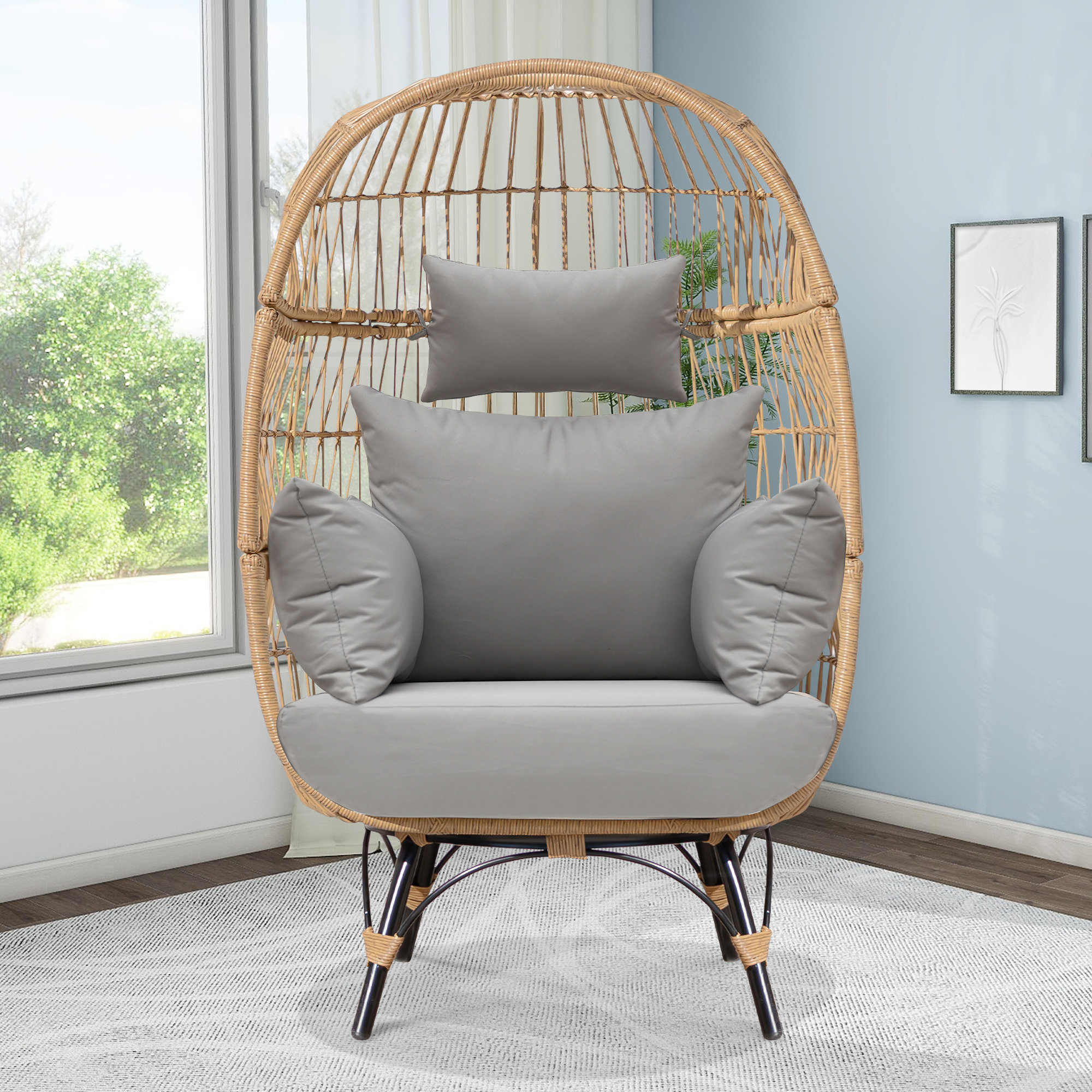Dakota Fields Cilurzo Egg Chair with Stand & Reviews - Wayfair Canada