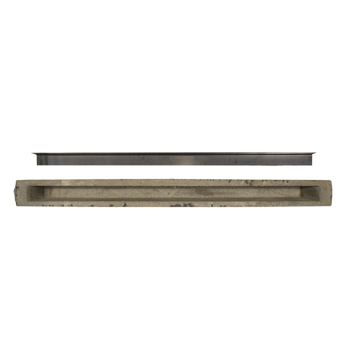 Pearl Mantels Natural Cut Stone Edge Non-Combustible Mantel Shelf | Wayfair