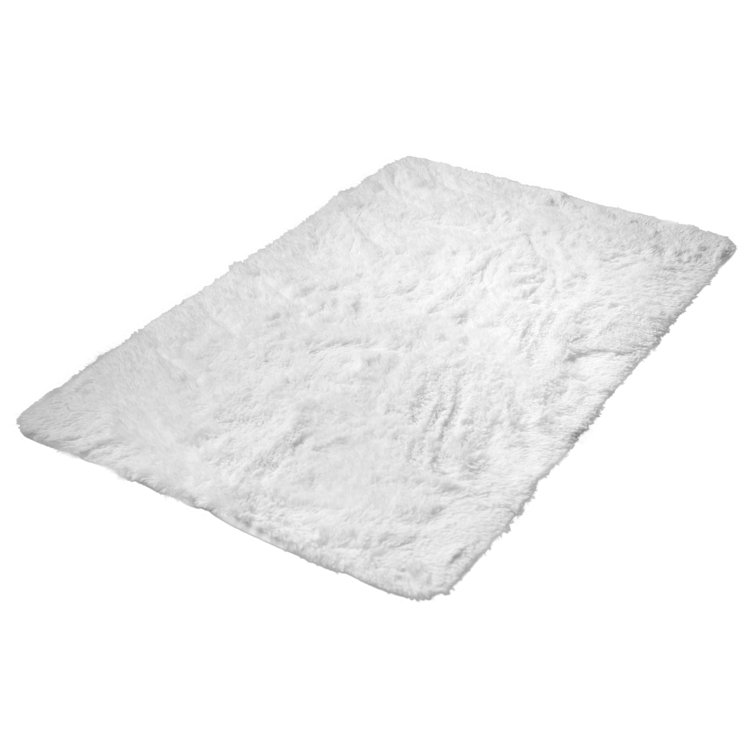 Byourbed Plush White Area Rug & Reviews | Wayfair