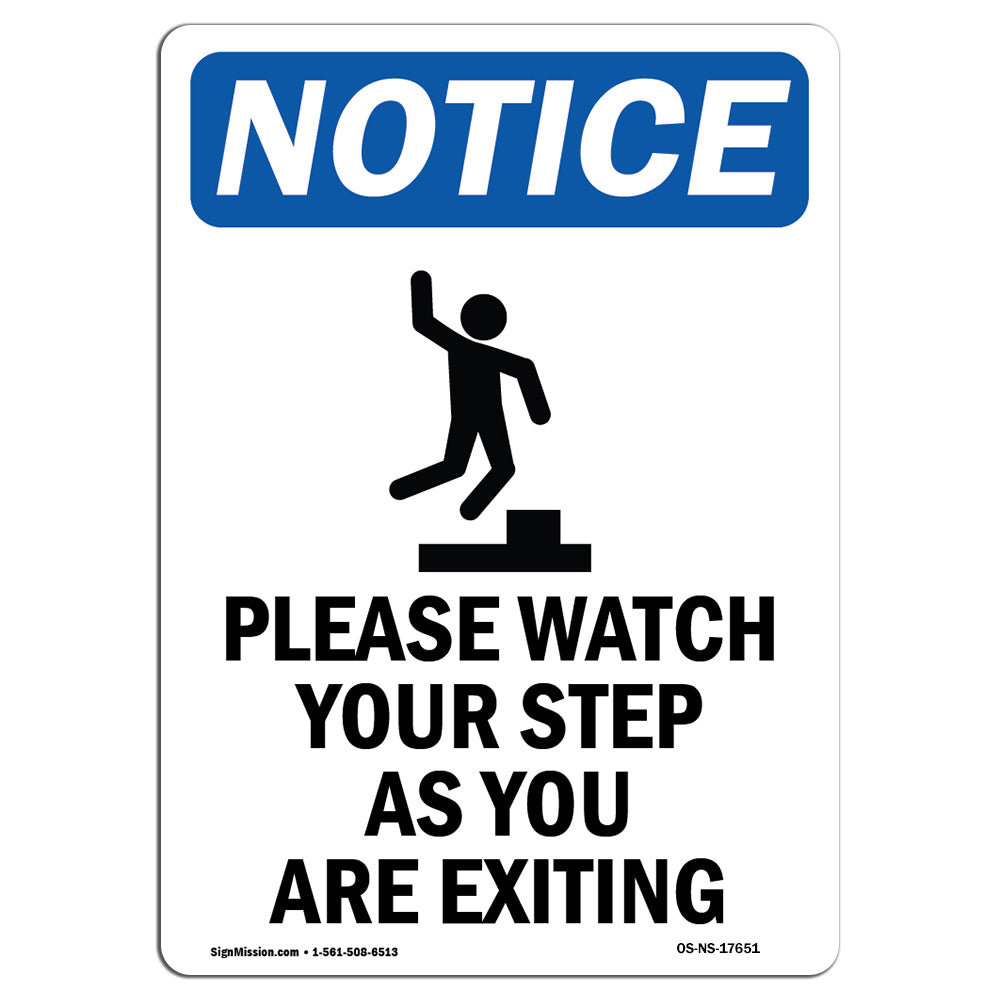 SignMission Please Watch Your Sign with Symbol | Wayfair