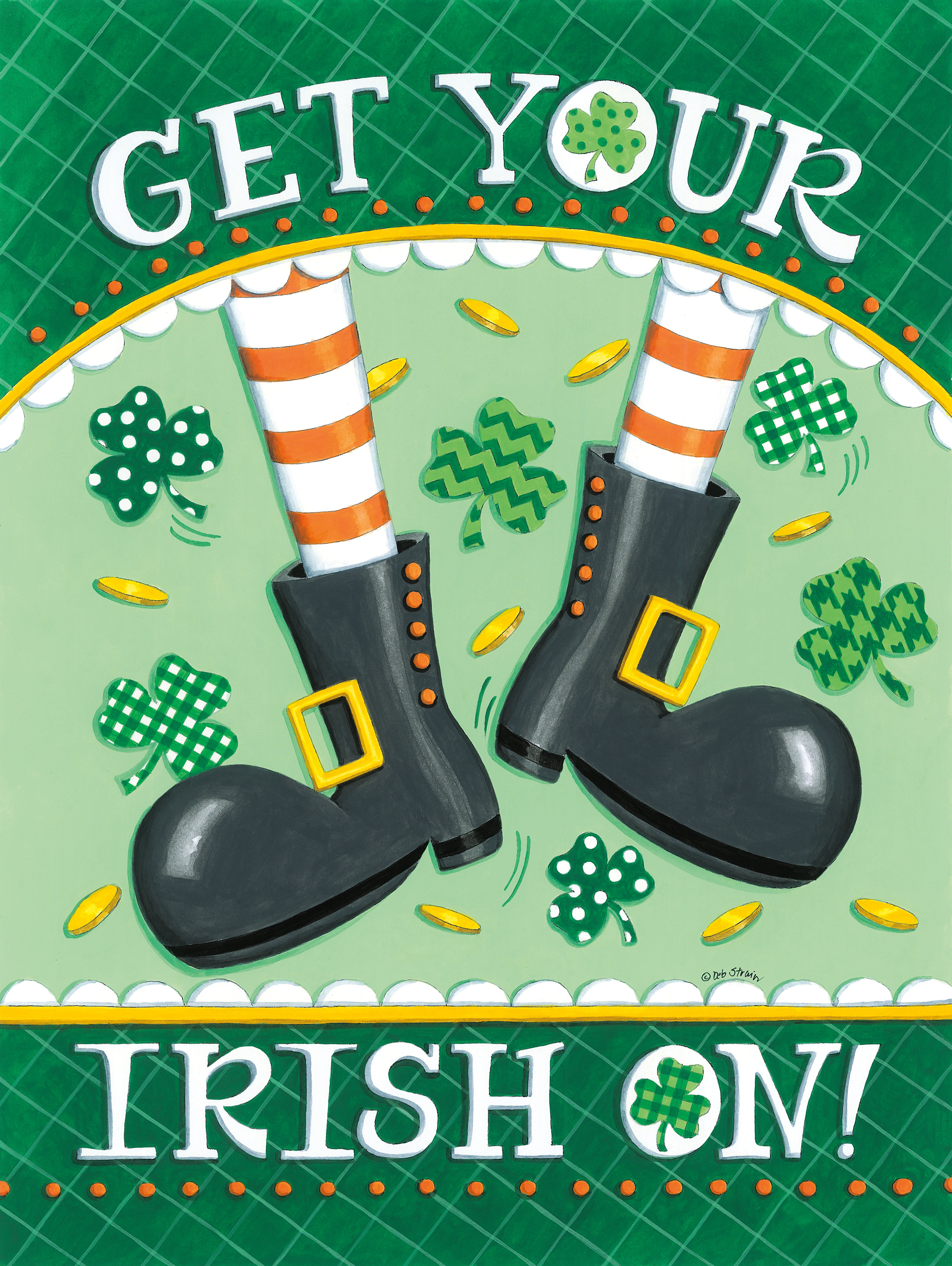 The Holiday Aisle® Get Your Irish On by Deb Strain | Wayfair
