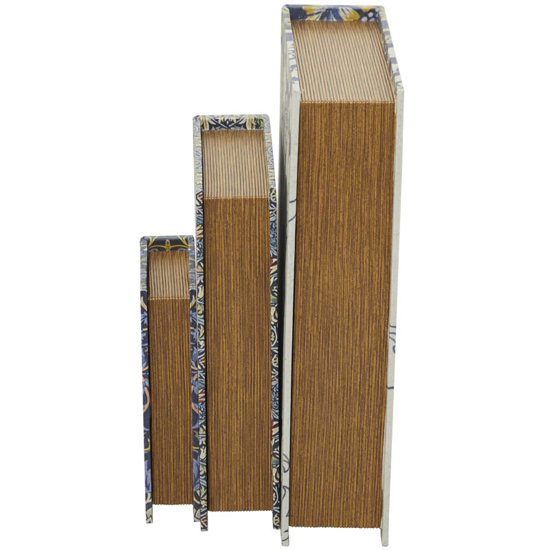 Lark Manor 3 Piece Paper Book Box Set | Wayfair