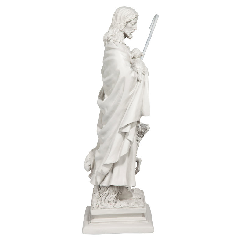 Design Toscano Jesus The Good Shepherd Garden Statue & Reviews | Wayfair