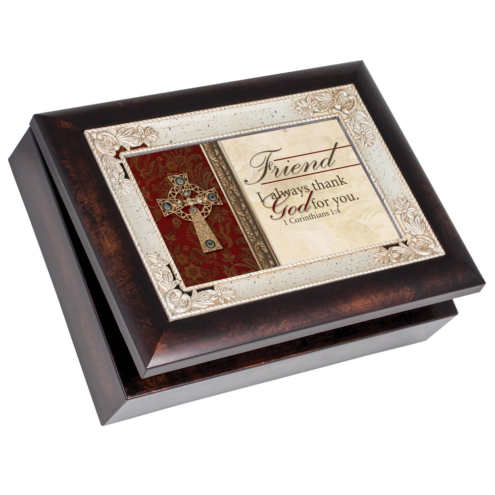 Trinx Friend Thank God Memory Box | Wayfair