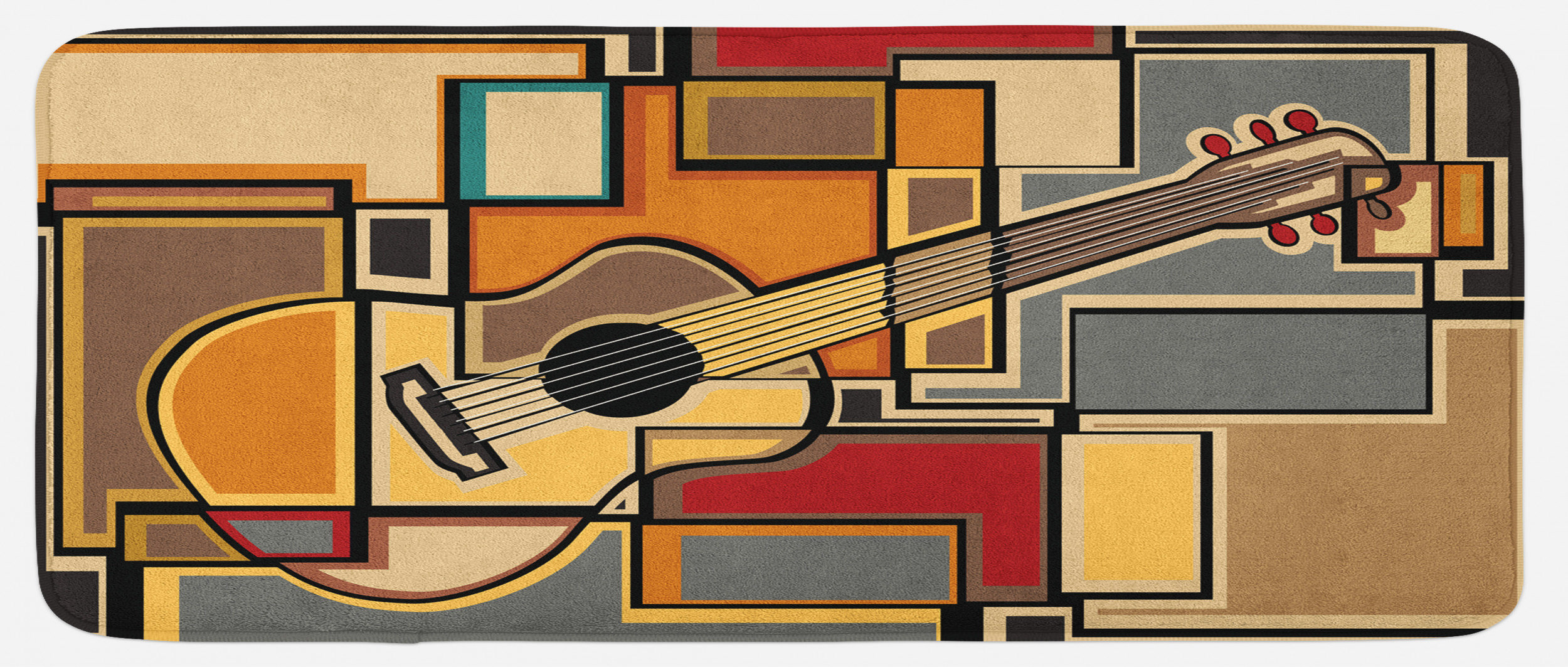 East Urban Home Music Kitchen Mat | Wayfair