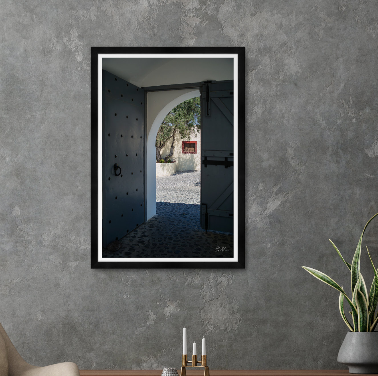 Tim Klein Photography Megalohori Doorway by Tim Klein - Picture Frame ...
