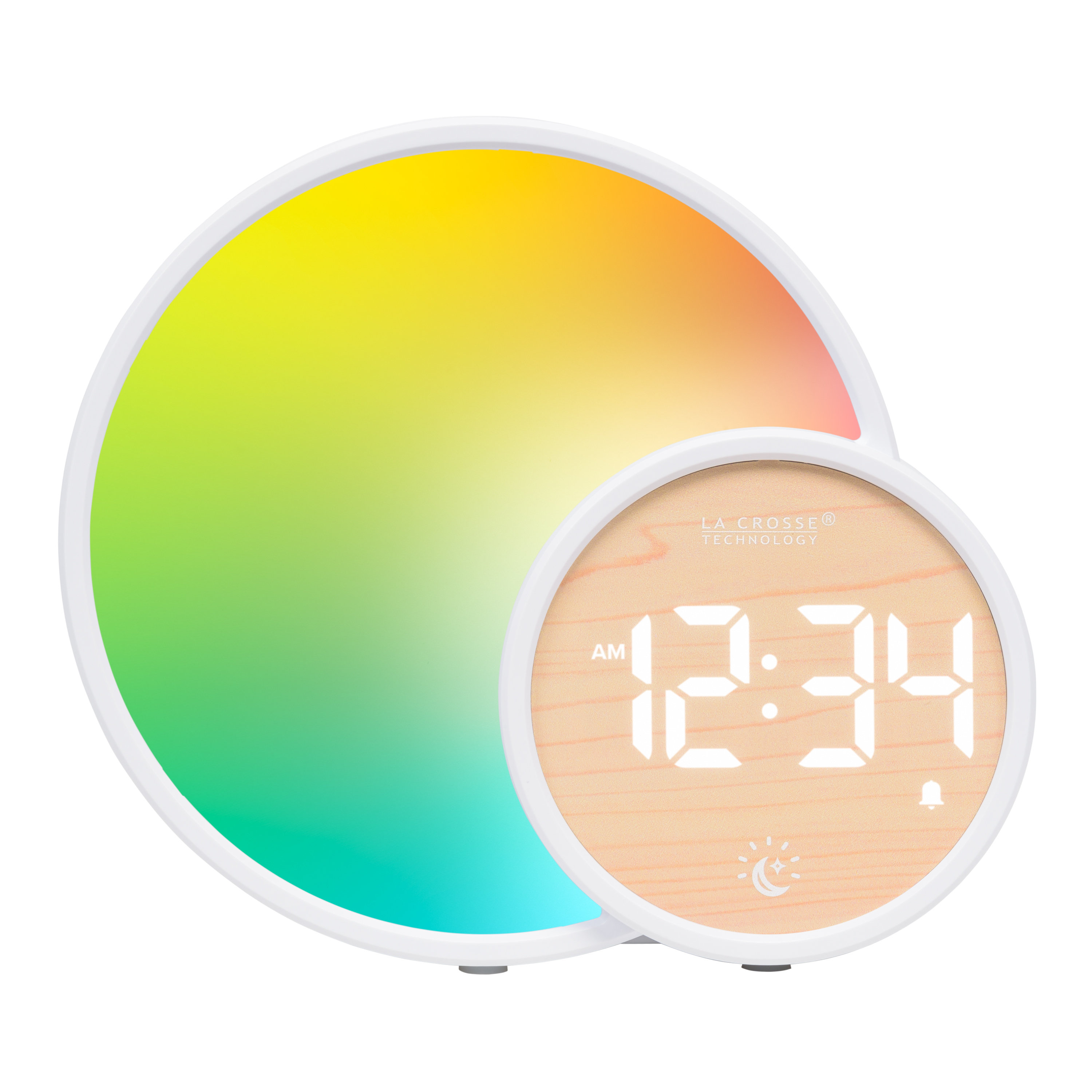 La Crosse Technology 617-1412 L'Eclipse Light Assist Digital Alarm ...