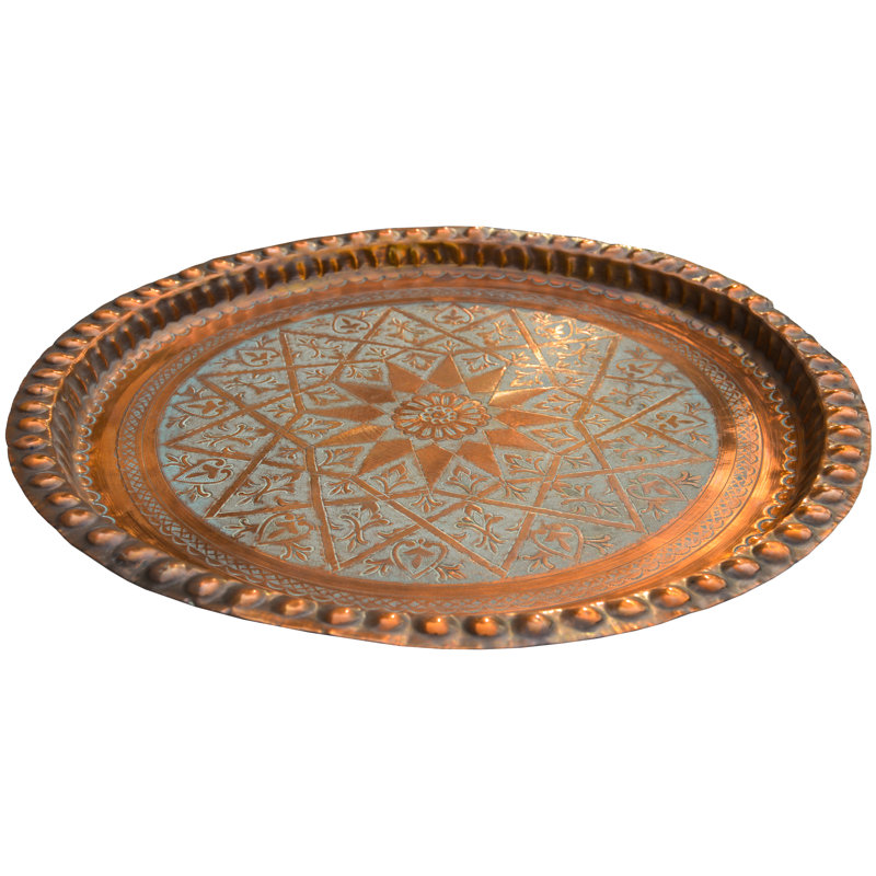 The Moroccan Room Moorish-Patterned Serving Tray | Perigold
