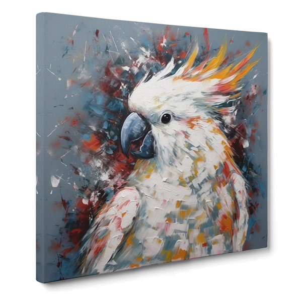 Bay Isle Home Cockatoo Abstract Expressionism No.1 - Print | Wayfair.co.uk