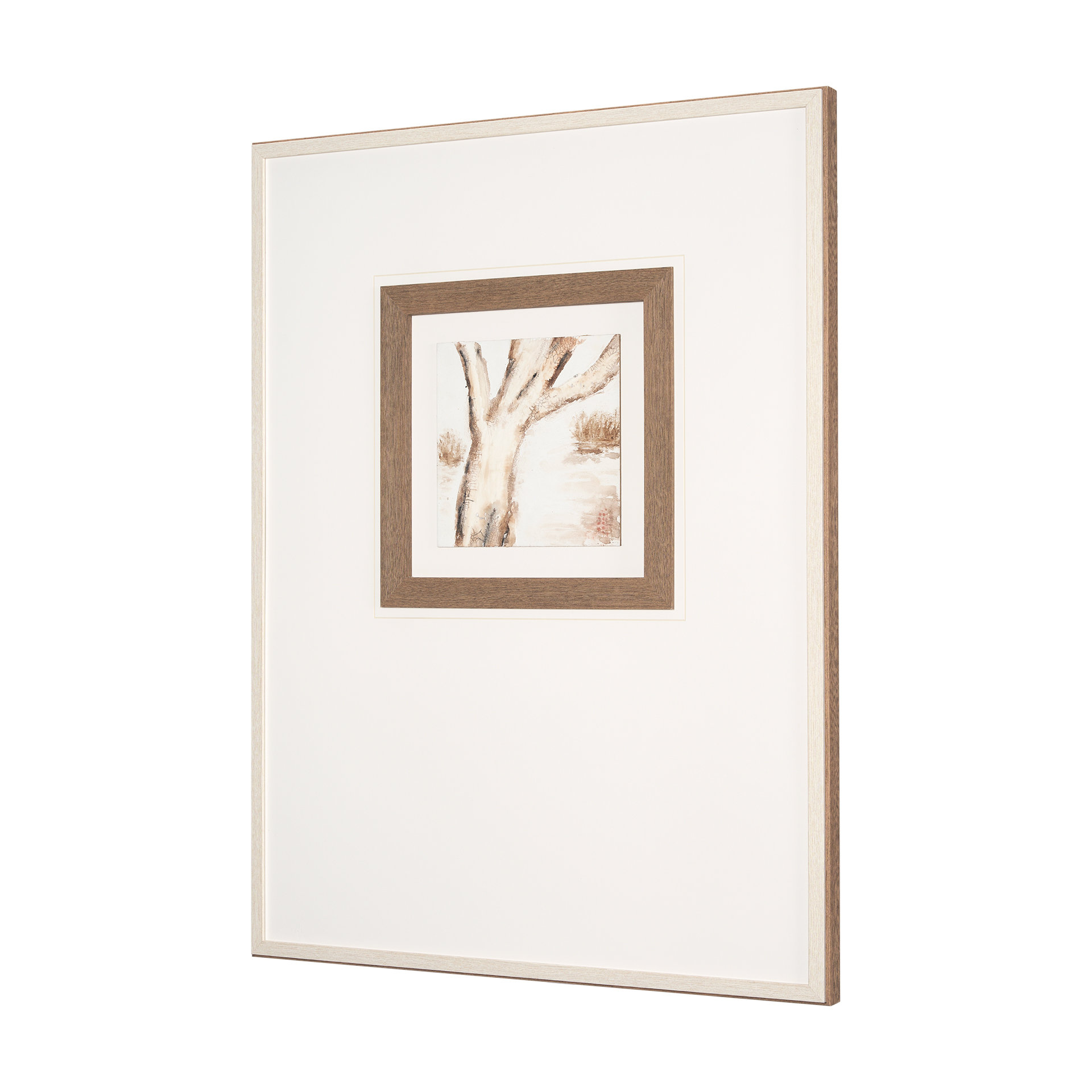 Hokku Designs Ancient Arbutus By Hardip Kaur A Framed Art Print Matted ...