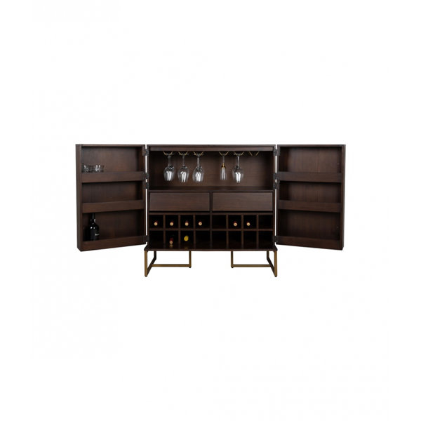 Dutchbone 2 - Door Bar Cabinet | Wayfair