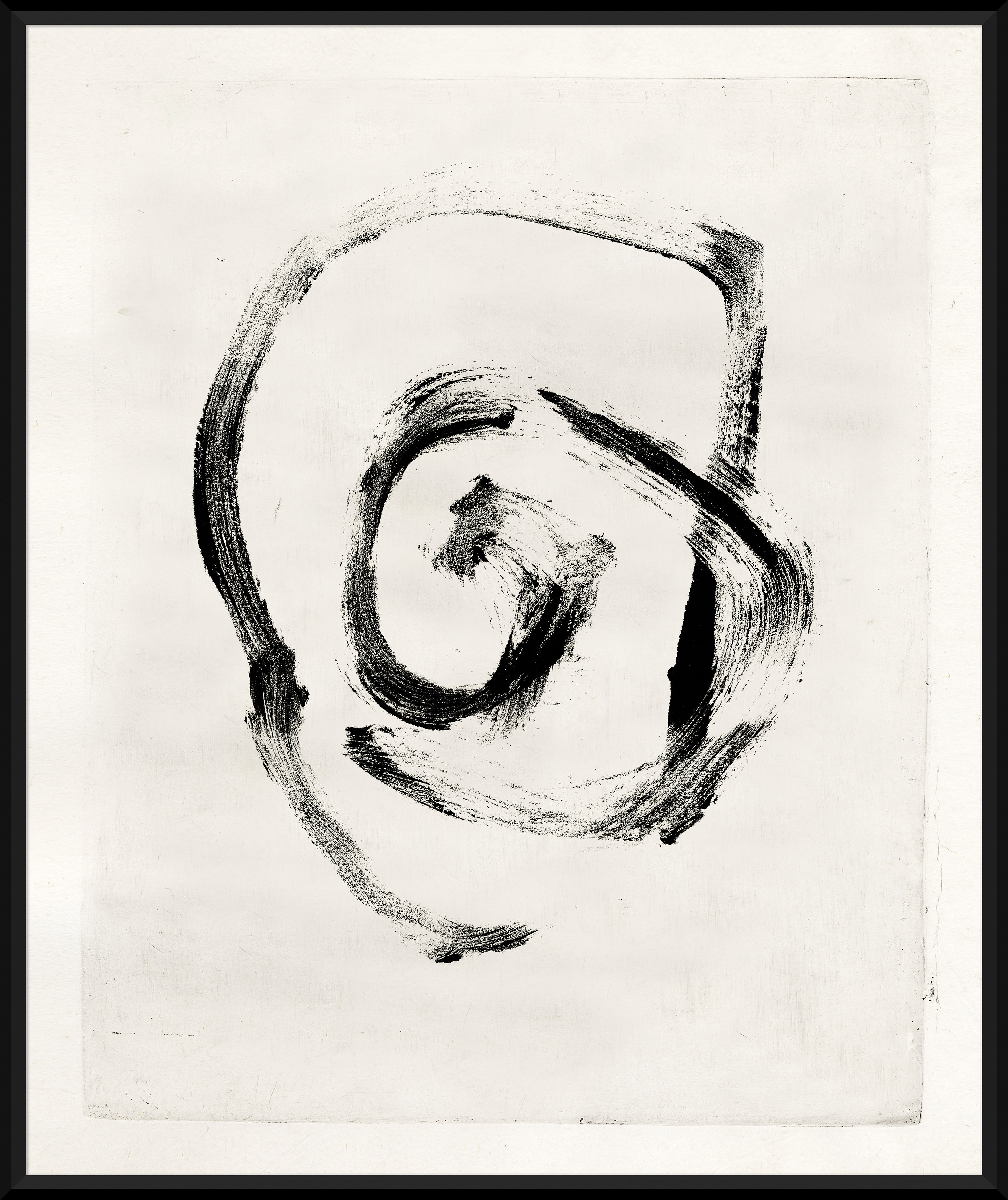 Soicher Marin Mid-Century Homage - Picture Frame Painting on Paper ...