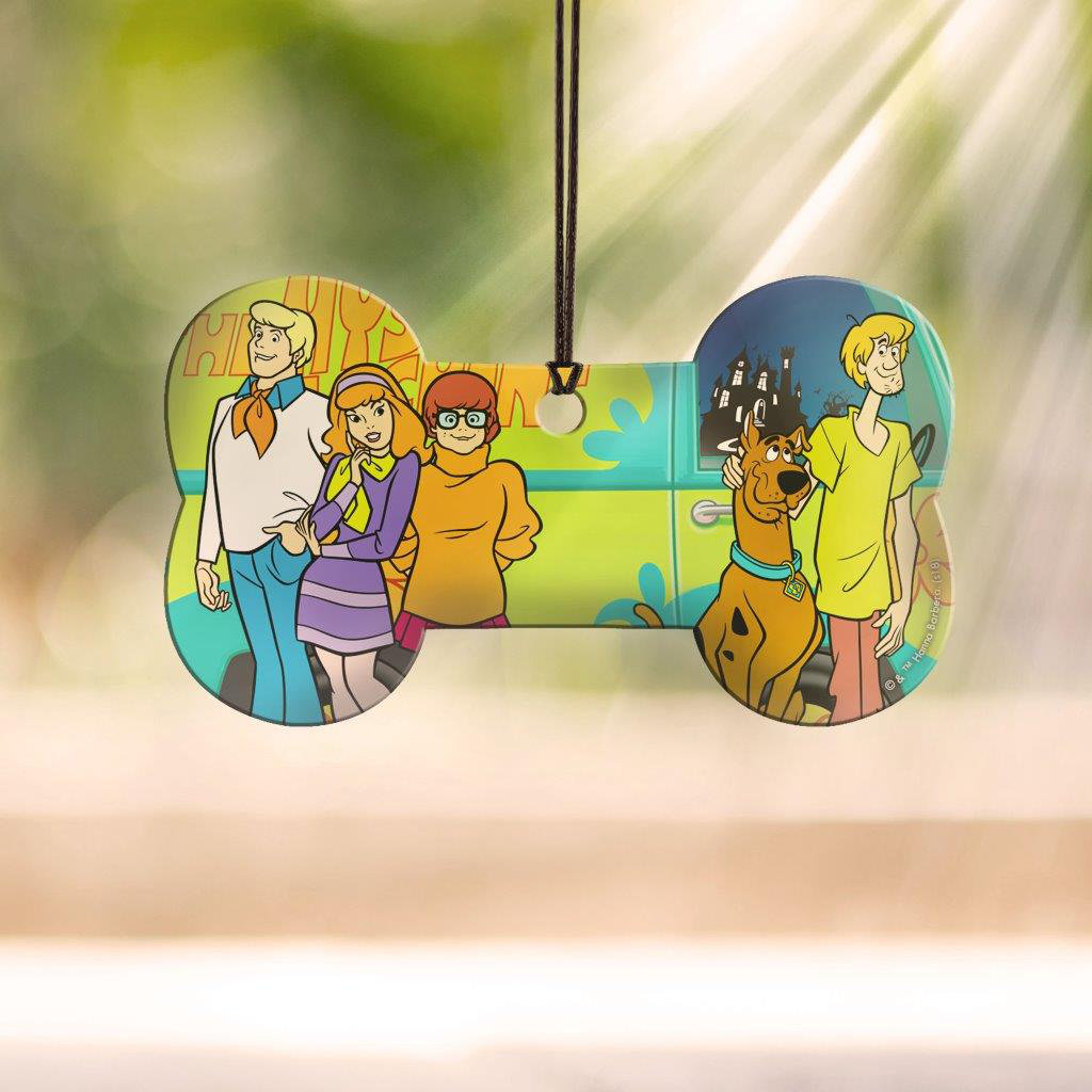 Trend Setters Scooby Doo Mystery Inc. Mystery Machine Hanging Acrylic ...